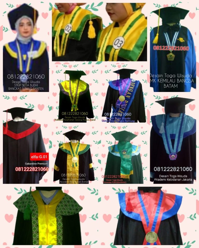 Cara Memilih Toga Sarjana | toga wisuda anak dan Sarjana